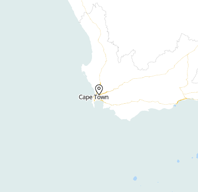 Cape Town Weather Map